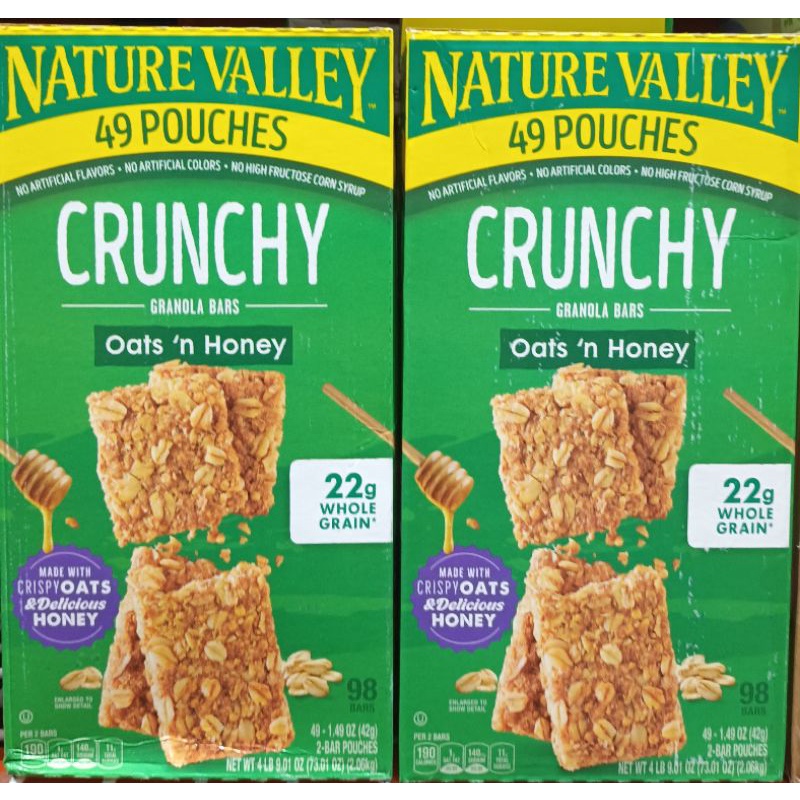 Nature Valley Oats 'n Honey Crunchy Bars 2kg | Shopee Philippines