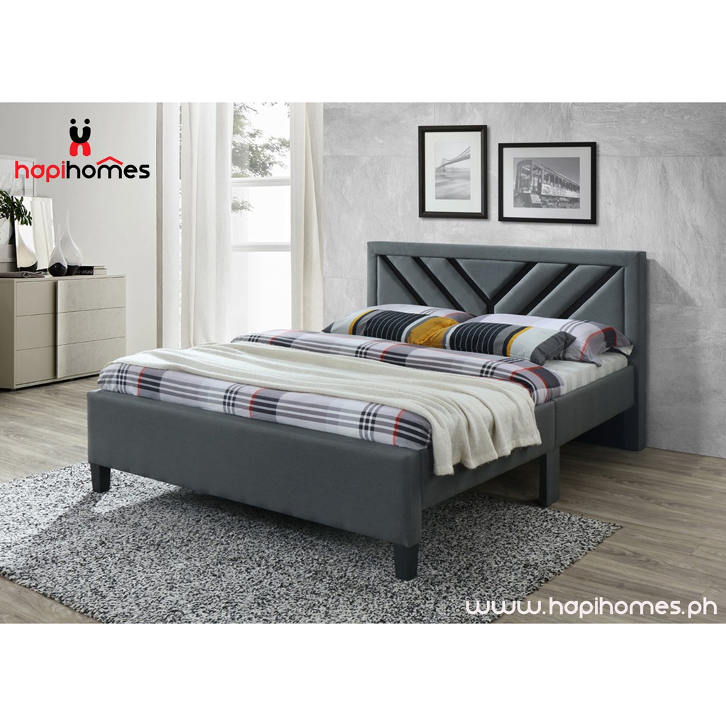 Hapihomes Katniss Bedframe (Semi-double 48x75 / Double 54x75 / Queen ...