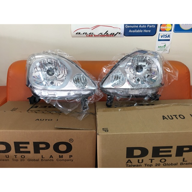 Depo Headlamp Perodua Viva (Made In Taiwan) | Shopee Philippines
