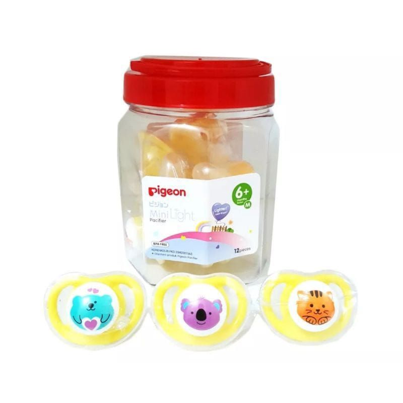 Pigeon Minilight Pacifier 6m+ (Pacifier) | Shopee Philippines