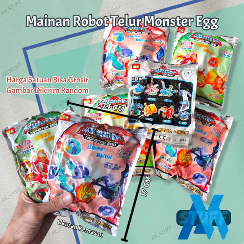 Disassembly Robot Egg Monster Egg Toys Unit & Wholesale Toys Delivery ...