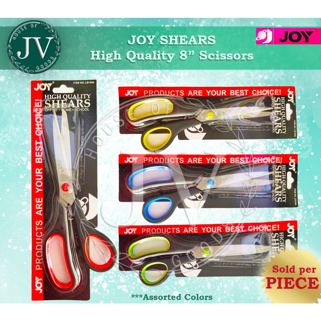 Joy Scissors 8" High Quality Shear 1pc | Shopee Philippines