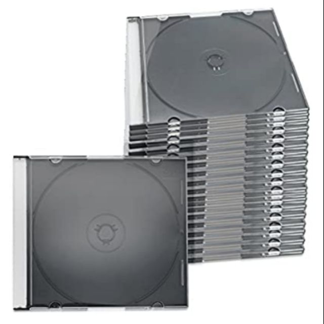 CD JEWEL SLIM CASE SINGLE CD/DVD CASE 50PIECES (50PCS PER TRANSACTION ...