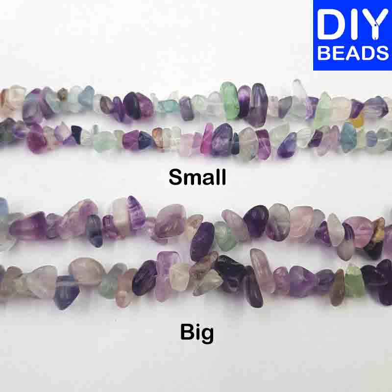 Diy Beads Chipstone Flourite (34'cm long) | Shopee Philippines