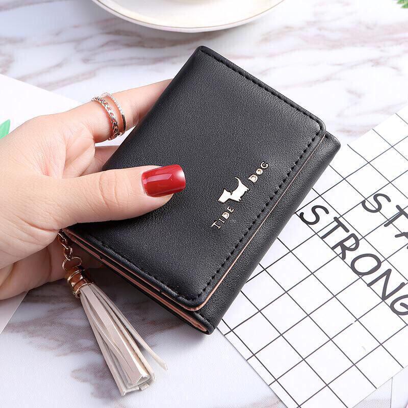 WOMEN'S FOLDING WALLET BEAUTIFUL WALLET IMPORTED LEATHER WALLET EYA ...