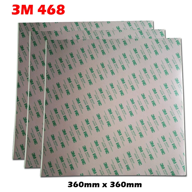 BIG Sheet! (14.17") 36cmx36cm 3M 468 Double Adhesive Transfer Tape, Hi ...
