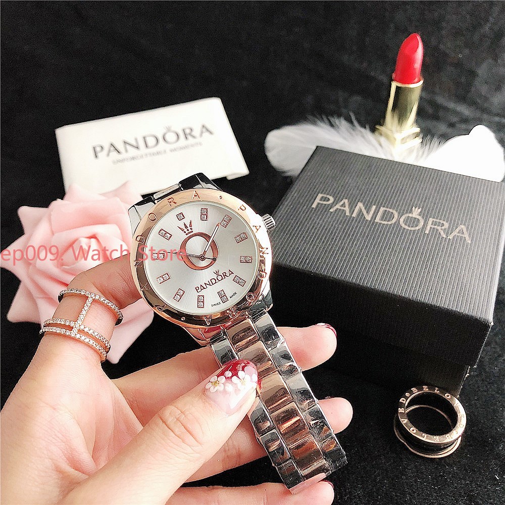PANDORA Fashion Ladies Watch Casual Luxury Diamond Watches PD 7298Z ...