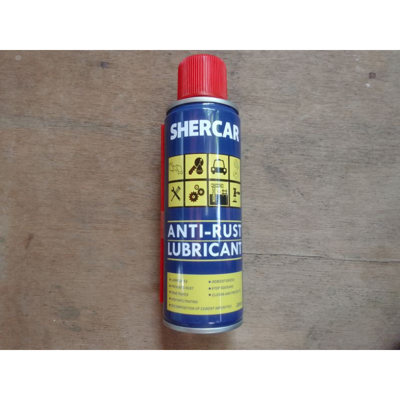 SHERCAR ANTI-RUST LUBRICANT 100ML, 200ML PAMPADULAS SA BOLT GEAR NUT ...