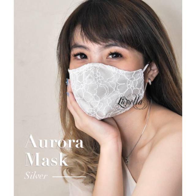 Aurora Mask (Premium Beautiful Fashion Mask/Party Mask/Fabric Mask ...