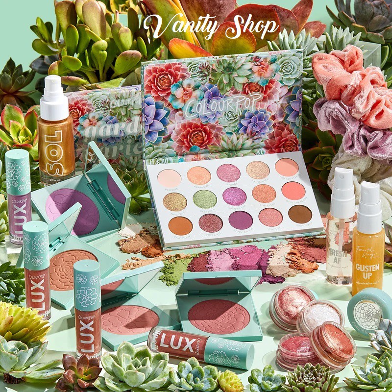 Garden Variety Colourpop Eyeshadow Palette Blush Desert Rose Night ...