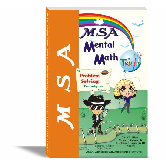 MSA Mental Math on Problem Solving Techniques Vol. 1 (Authentic / Brand ...