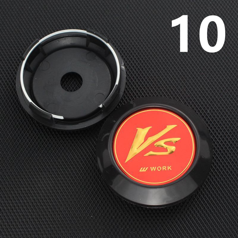 4pcs 64mm japan racing work emotion wheel center cap work vs emblem hub ...