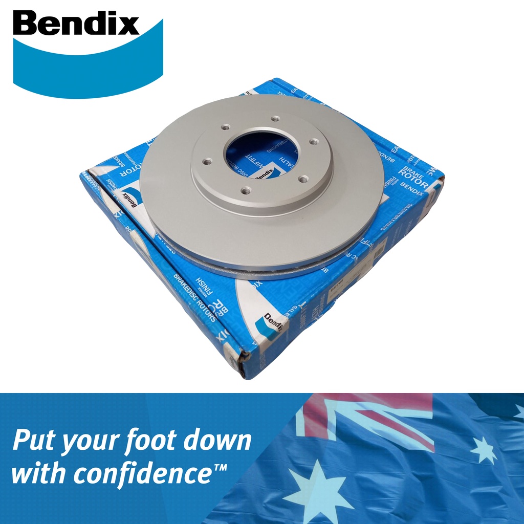 Bendix Brake Disc Rotor BR768 Front for Toyota Hi-Ace Regius (Subic ...