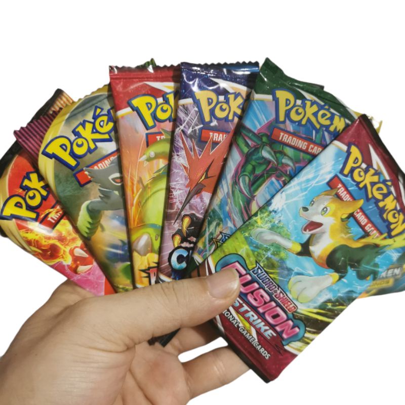 [PTCG EN] Pokemon TCG Sword and Shield SWSH Booster Pack Combo | Shopee ...