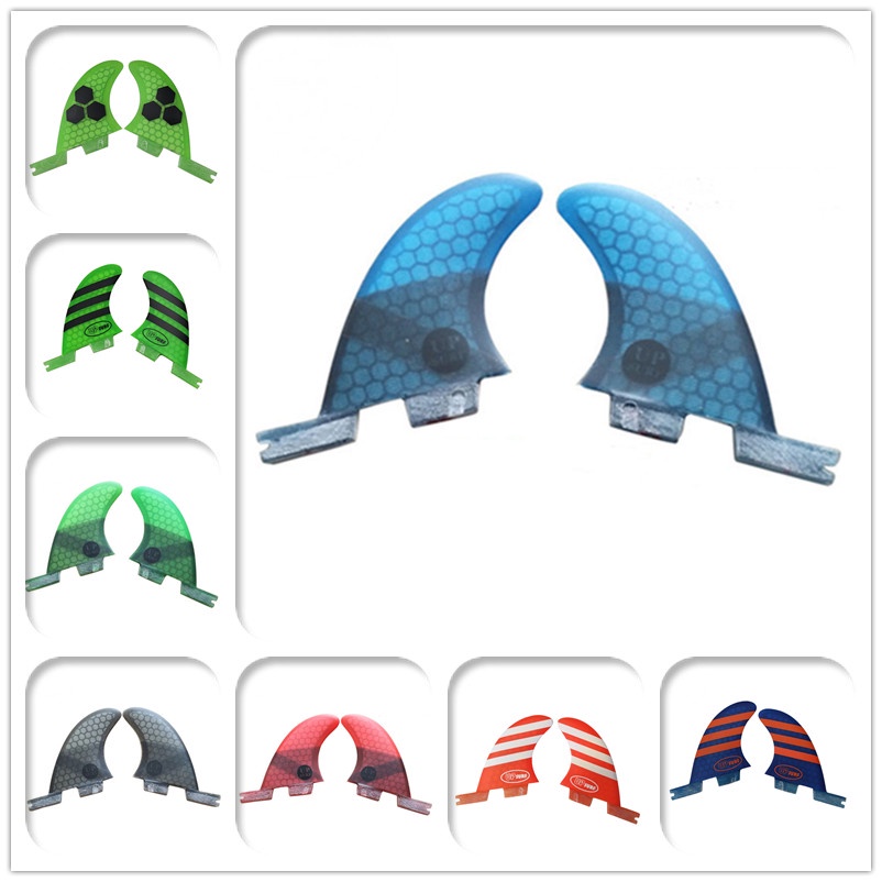 UPSURF fins GL Double Tabs 2 fins Double Tabs 2 Twin fin set surf ...