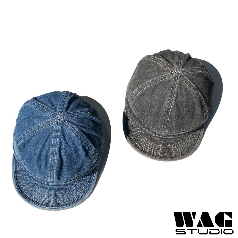 WAG Hat | Ready Stock Denim Vintage Short Brim Baseball Cap for Men ...