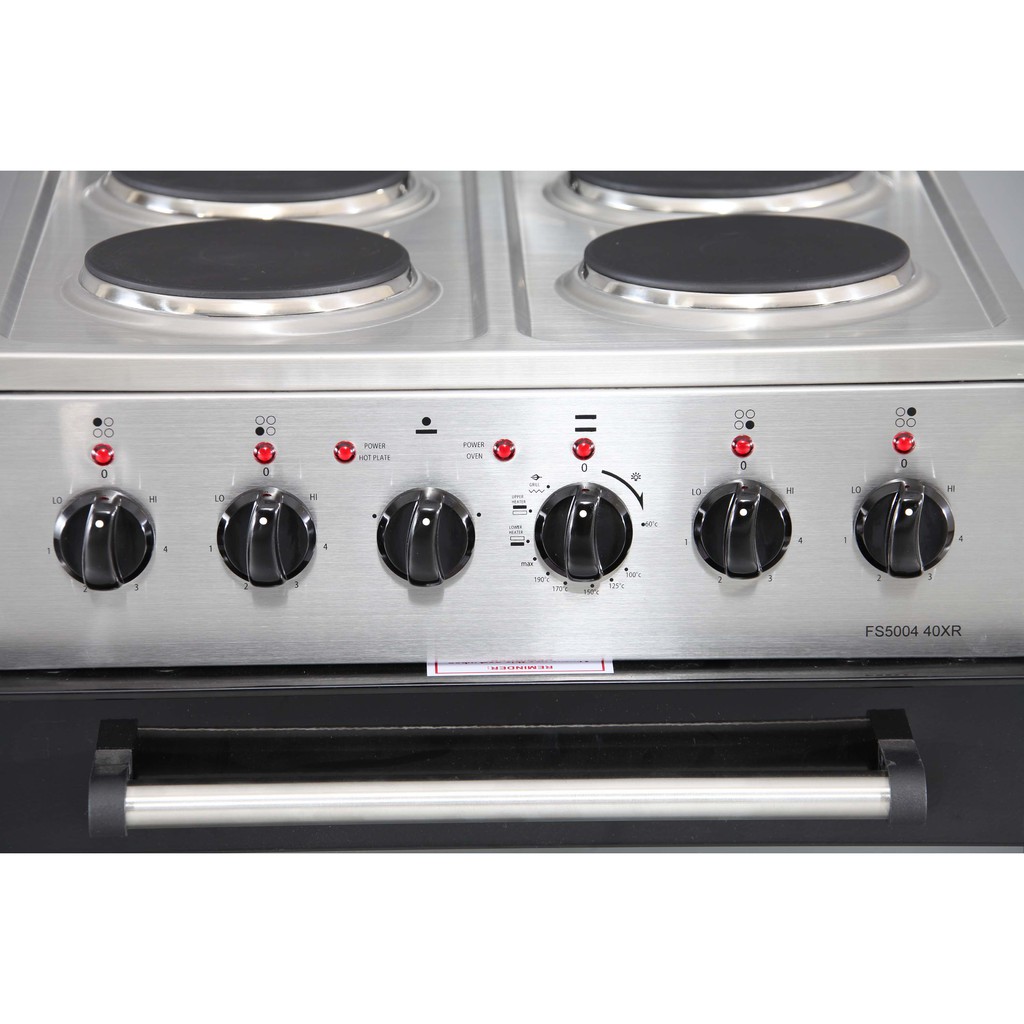 La Germania Electric Range 50cm FS5004 40XR ( 500 Series / Stainless ...