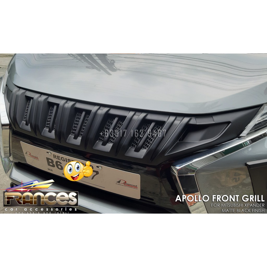 Xpander GLX GLS /GLS SPORT 2018-2022 Matte Black Front Grille / Grill ...