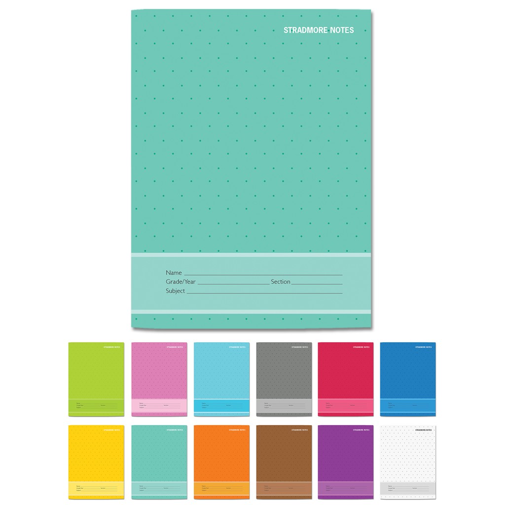 Stradmore Colours Writing Notebook S18 (Assorted Only) | Shopee Philippines