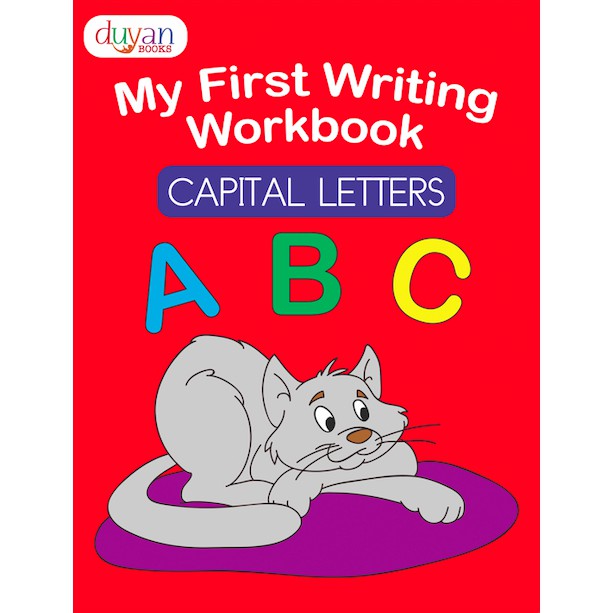My First Writing Workbook - Capital Letters - Activity Book For Kids ...