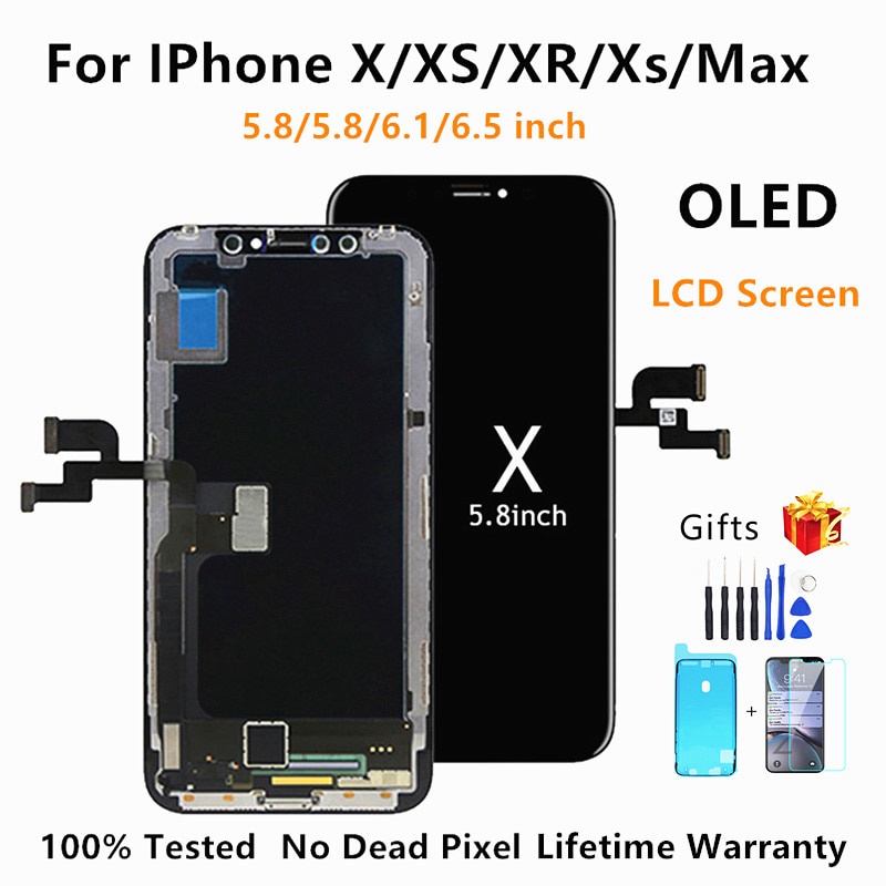 -WY Parts-100% Tested OLED LCD For IP 11 X XR XS Max Display Wholesale ...