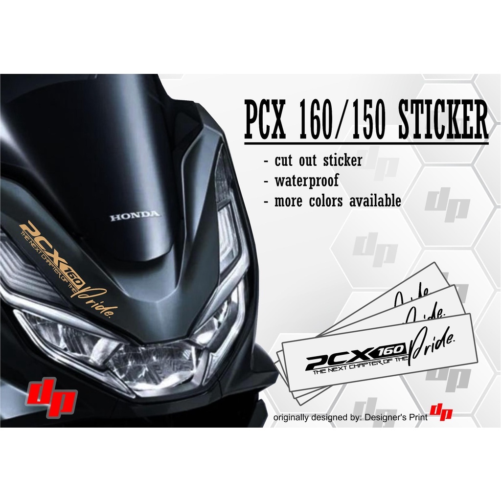 Honda PCX 150/160 Sticker, Waterproof, Cut Out Sticker | Shopee Philippines