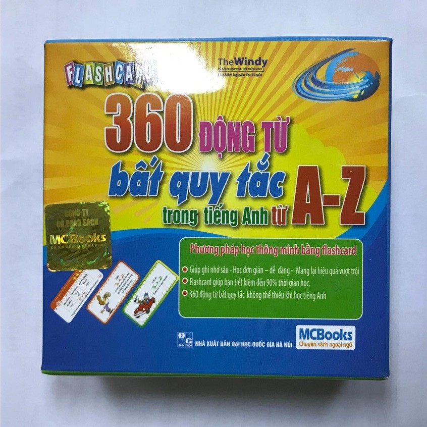 Flashcard - 360 Irregular Verbs in English﻿ From A - Z - MCBooks ...