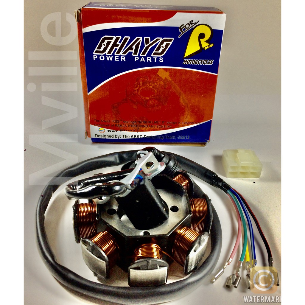Rusi TC125 / 150 Stator | Shopee Philippines