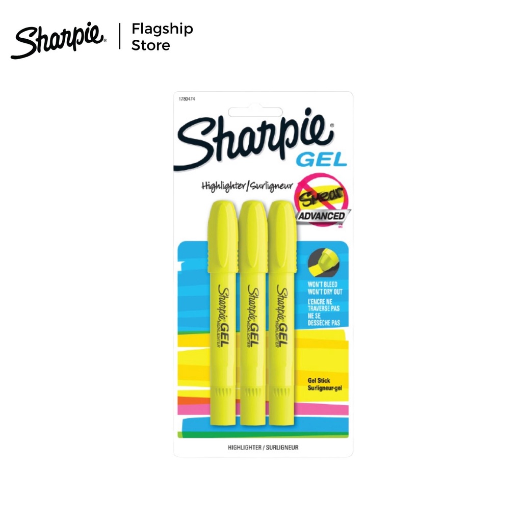 Sharpie Gel Stick Highlighter Sets | Shopee Philippines
