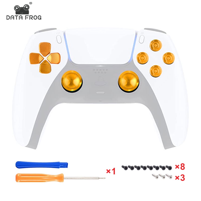 2022 NEW DATA FROG Custom Metal Thumb sticks For PS4 Controller ...