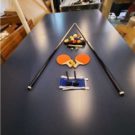 3in1 KANGAROO 4x8fT JR. SIZE MULTIGAME TABLE-(Billiards, Table Tennis ...