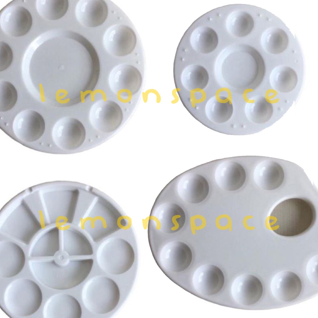 Plastic Mixing Palette for Acrylic, watercolor, gouache painting ...