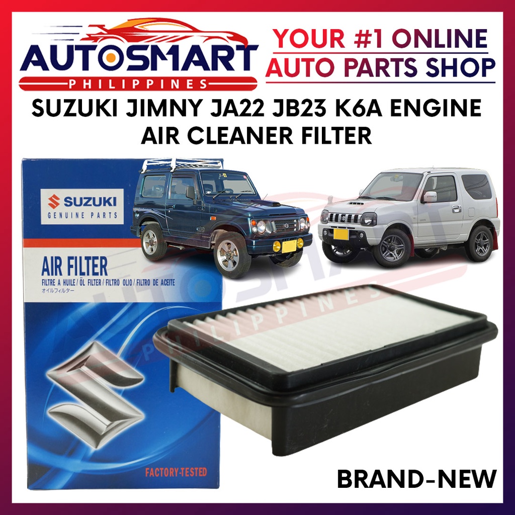 Suzuki Jimny JA22 JB23 K6A Engine Air Cleaner Filter | Shopee Philippines