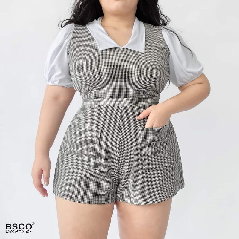 ONHAND PLUS SIZE BSCO CURVE ABIGAIL COORDINATES SIZES XL-6XL! KOREAN ...