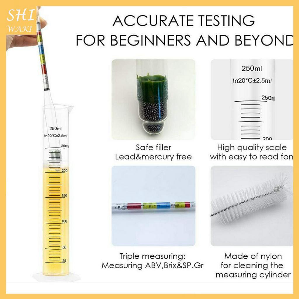 [In Stock] Triple Scale for Beer Cider ABV Hydrometer | Shopee Philippines