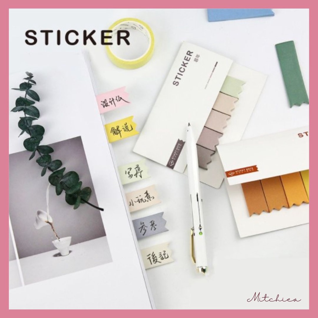 Color Palette Memo Sticker Label | Shopee Philippines