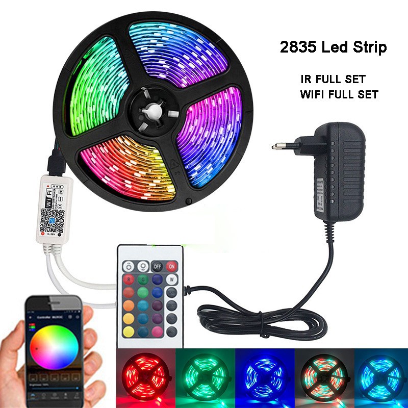 Led Strip Lights 2835 RGB Flowing Effect Tape Lights | Shopee Philippines