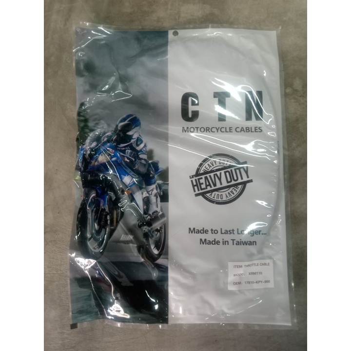 THROTTLE CABLE XRM-110 (17910-KPY-900) | Shopee Philippines
