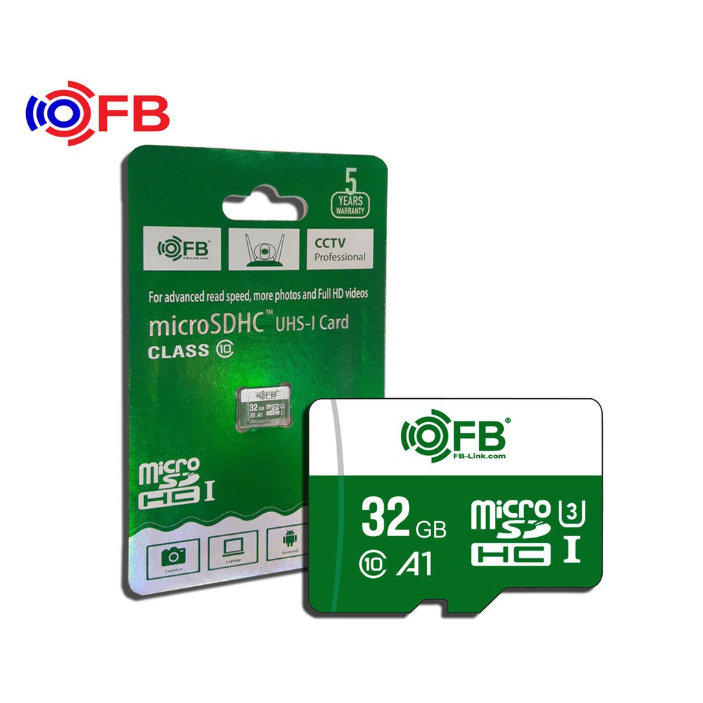 Fb-link 32GB MicroSD Memory Card - BOX C10 (Specialized in cameras ...