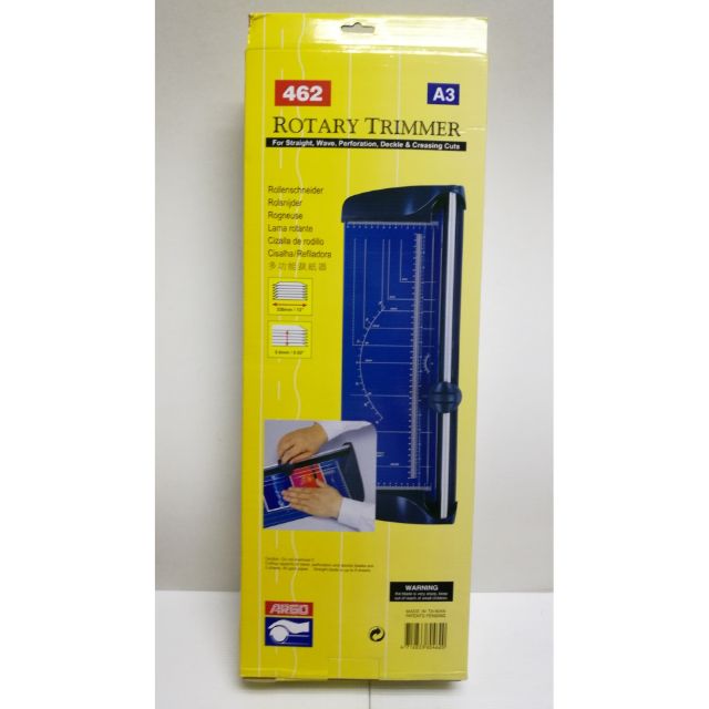 ARGO OFFICE ROTARY TRIMMER Size A3 Model 462 | Shopee Philippines