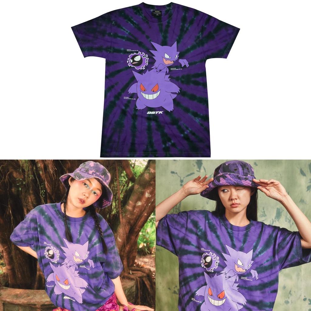 DBTK x Pokemon Toxic Gang Tie Dye Tee / Clothes / Tops / T-Shirts Brand ...