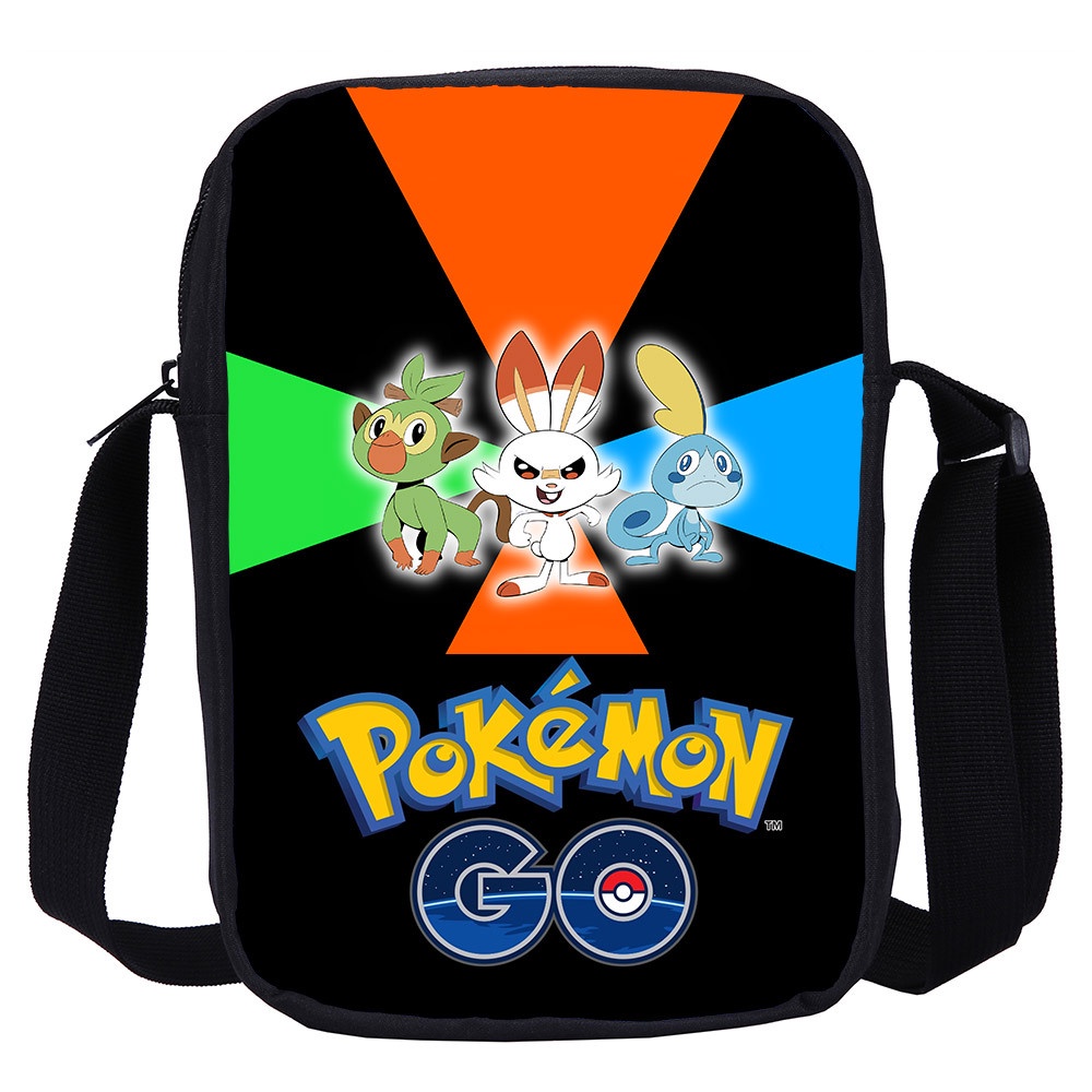 [Ready Stock] Pokemon Messenger Bag Pikachu School Student Children's ...