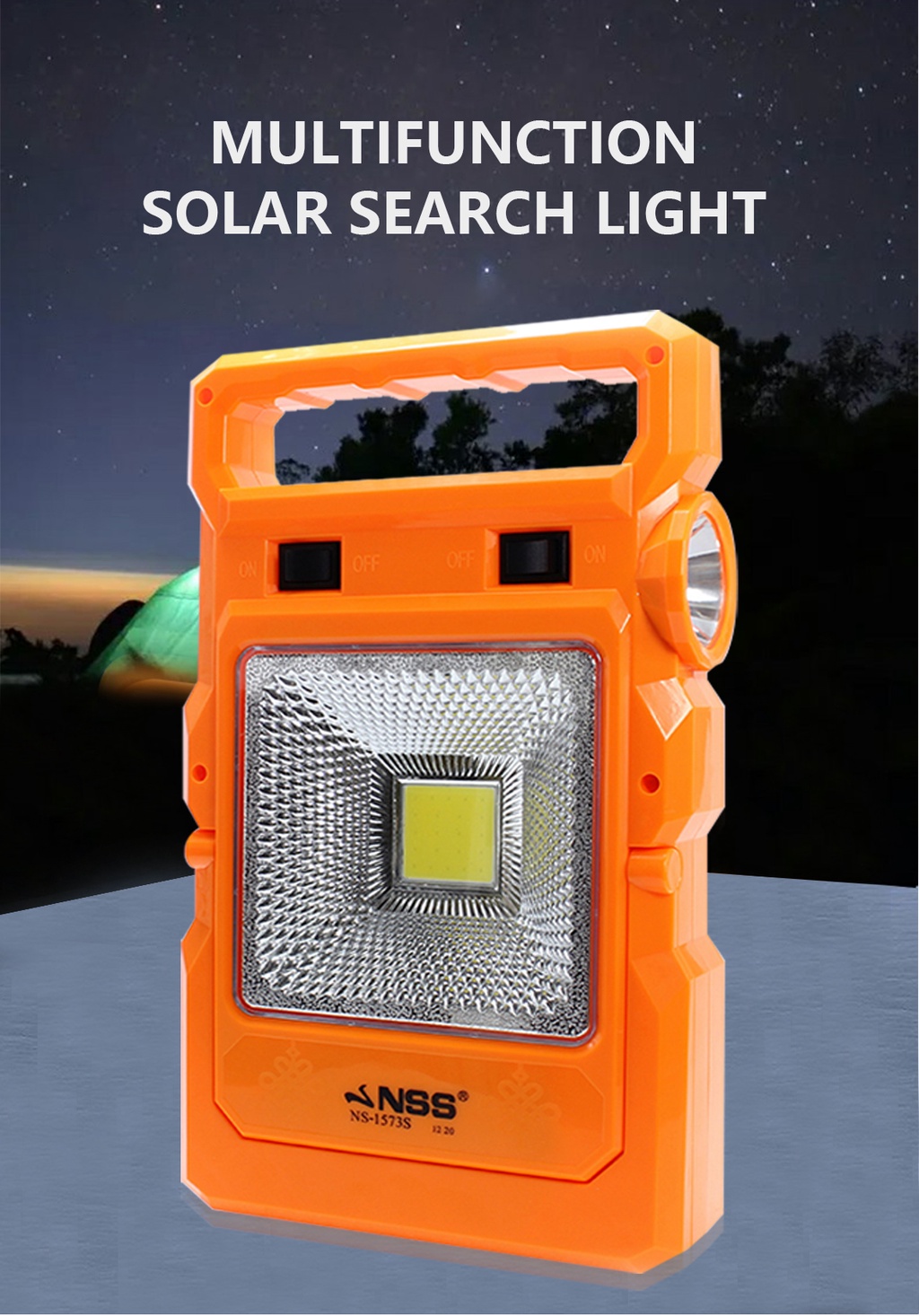 NSS Solar Lighting System emergency light with bulbs multifunctional ...