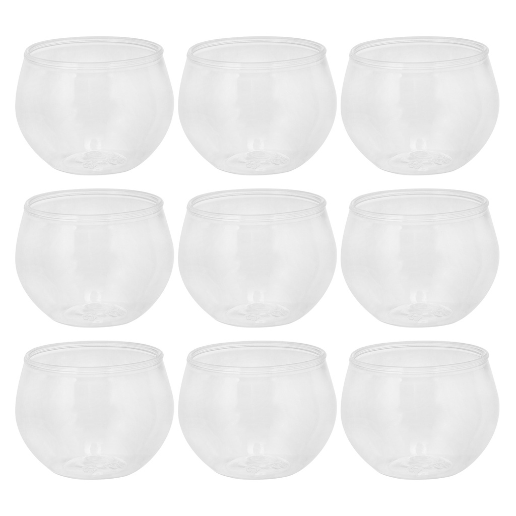 12 Pcs 75 ML Simple Cupcake Cups Dessert Cups Reusable Drink Cups ...