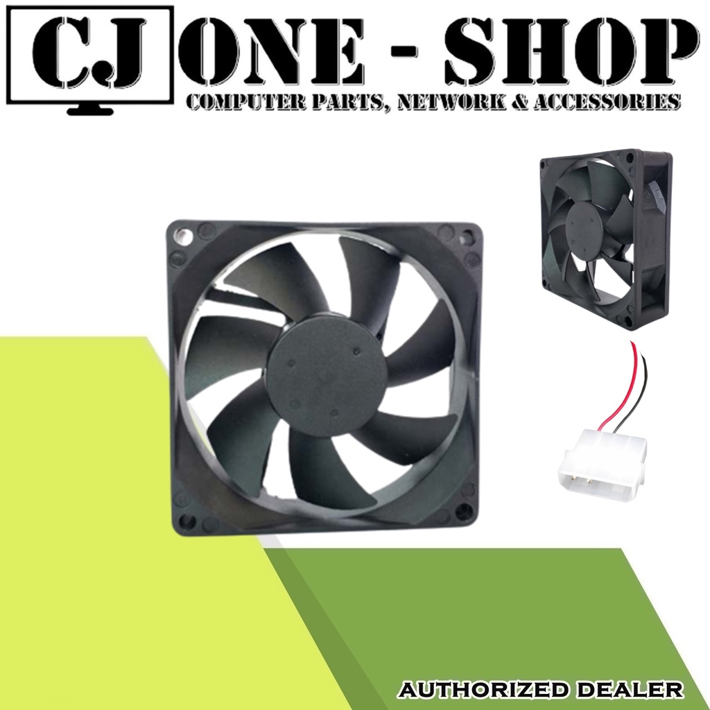 80mm chassis, exhaust computer case fan black | Shopee Philippines