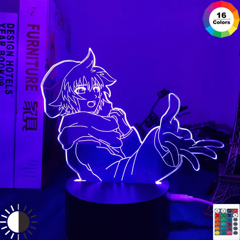 Anime Led Light Your Turn To Die Shin Tsukimi Nightlight for Bedroom ...