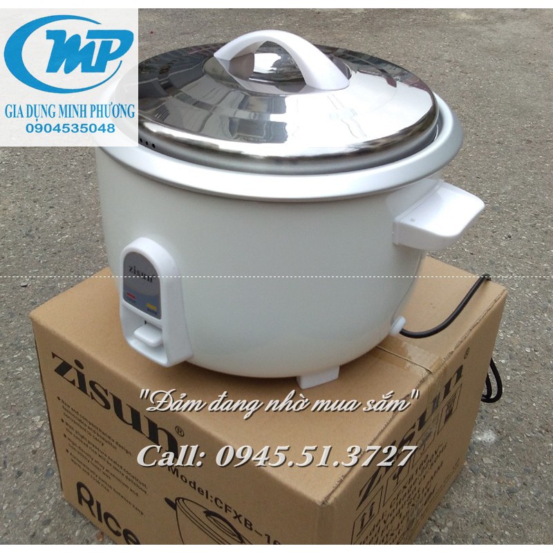 Zisun 13 liter industrial rice cooker (Cook rice is 5.6 liters ...