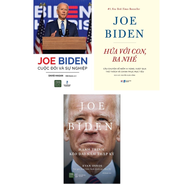 Book - Combo Joe Biden - Life & Career + Promise Me, Daddy + Journey to ...