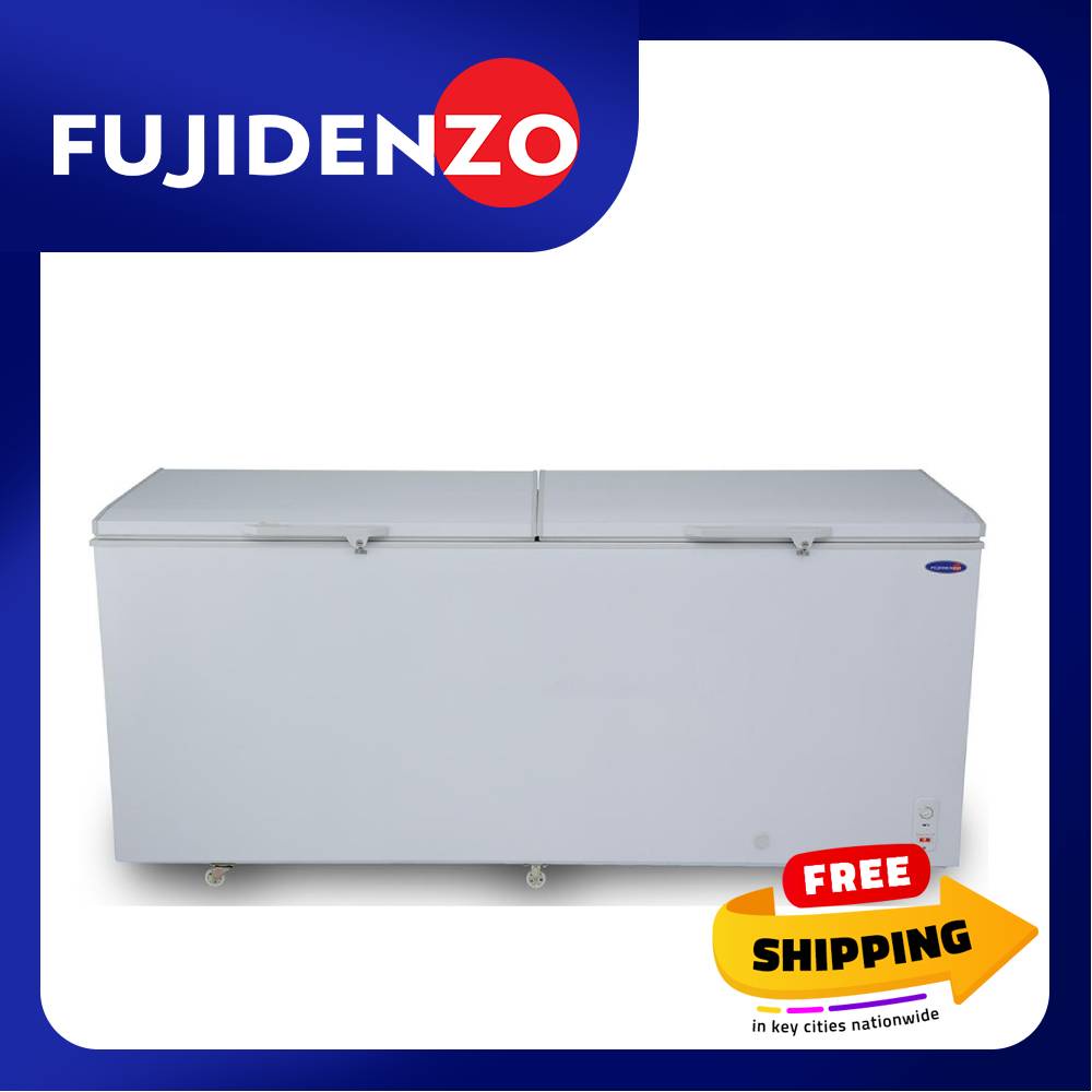 Fujidenzo 22cu. ft. Dual Function Solid Top Chest Freezer/Chiller with ...