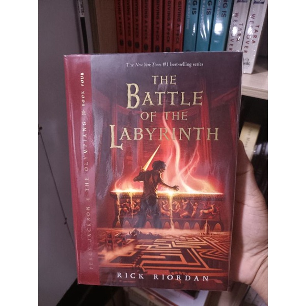 THE BATTLE OF THE LABYRINTH by RICK RIORDAN (HARDCOVER) | Shopee ...
